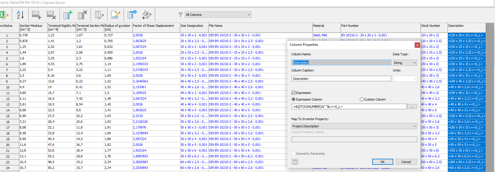 Solved: G_L Parameter in Custom CC re-attach unit string - Autodesk Community