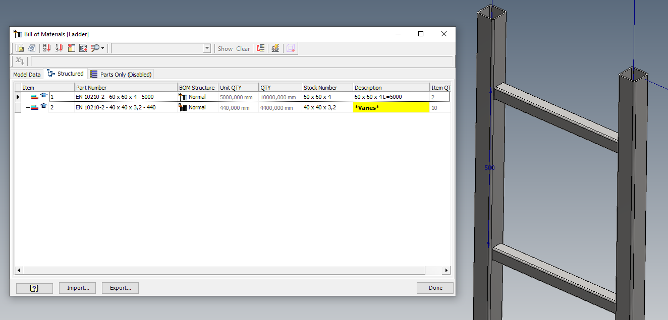Solved: G_L Parameter in Custom CC re-attach unit string - Autodesk Community