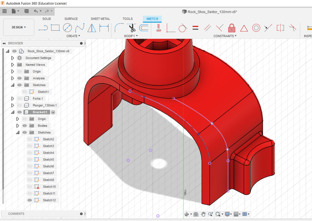 Solved: Unable to edit curve control points - Autodesk Community
