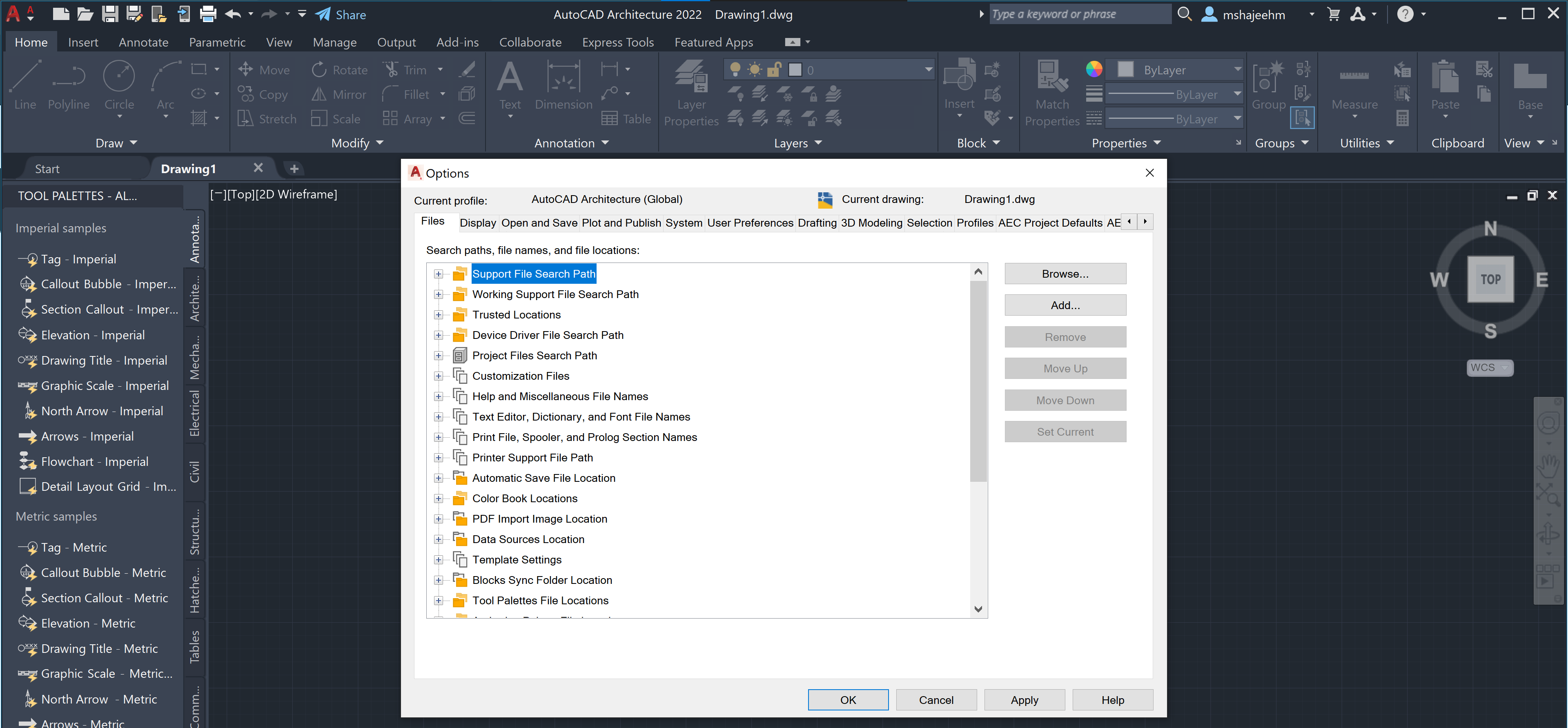 Solved: cant find design section for walls - Autodesk Community