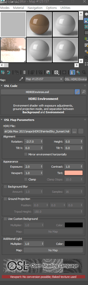 Solved: When i open a file with an osl hdri map. I get these errors. - Autodesk Community