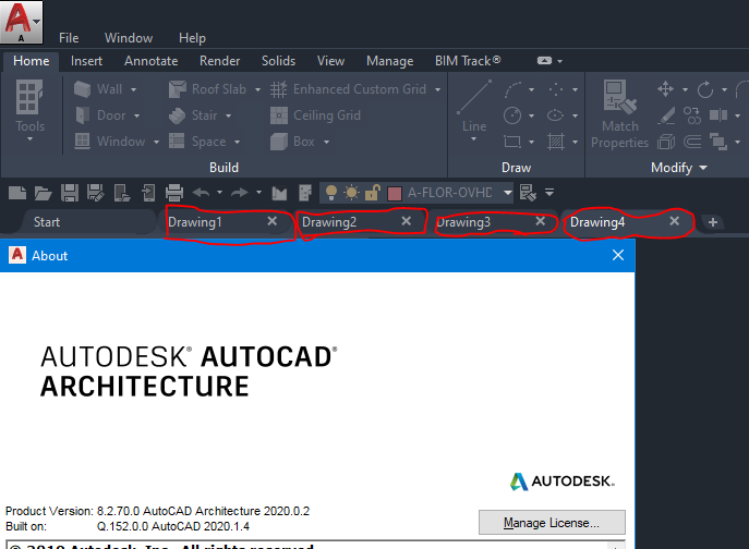 drawing tabs disappear - Autodesk Community