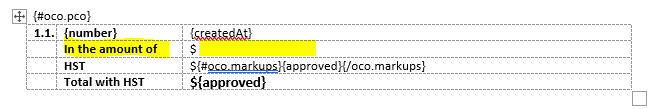 Solved: Cost Management - Adding Information to Change Order Templates ...