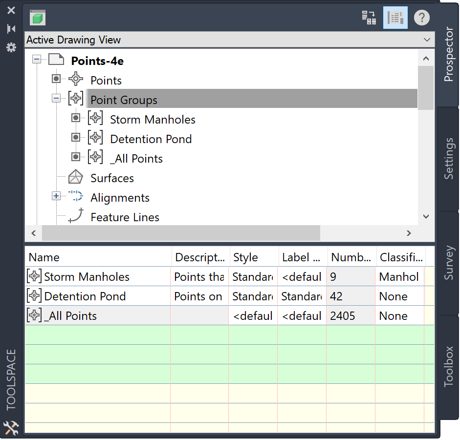 [Suggestion] Point Counter for Point Editor - Autodesk Community