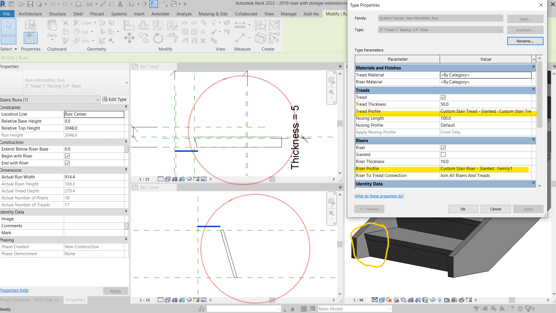 Solved: Stair Sketch Mode - Autodesk Community