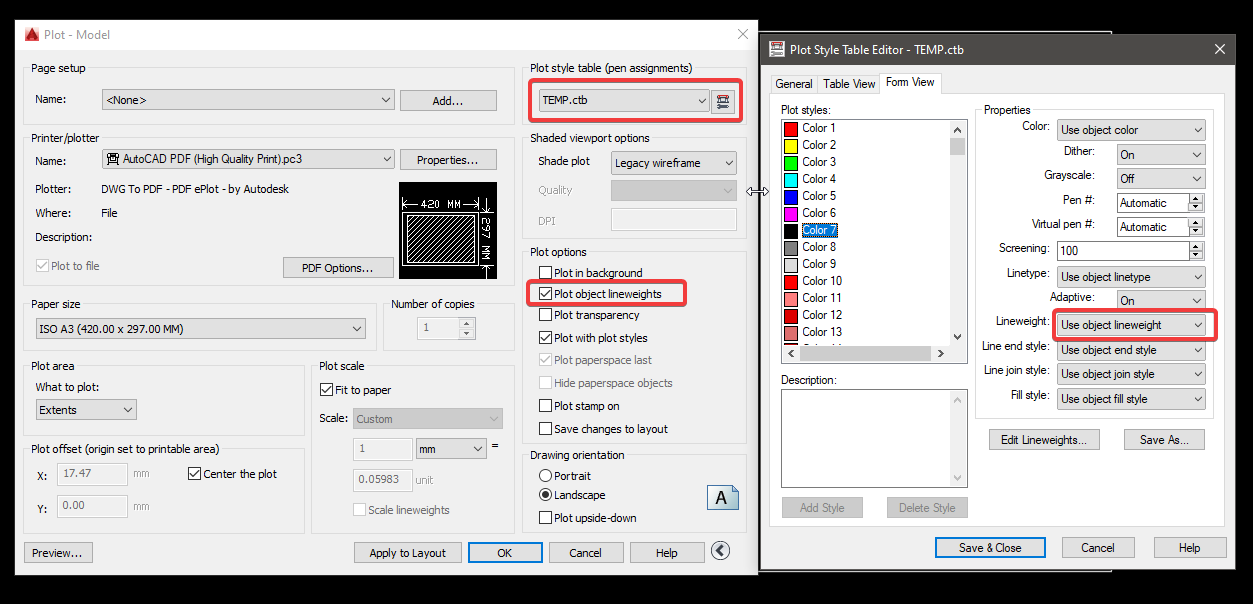 Solved: Changing lineweights in different sheets - Autodesk Community