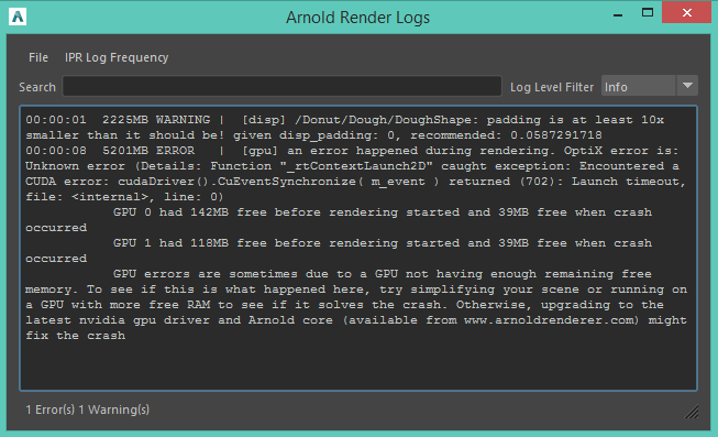 Arnold GPU Render not using all available GPU Memory - Autodesk Community