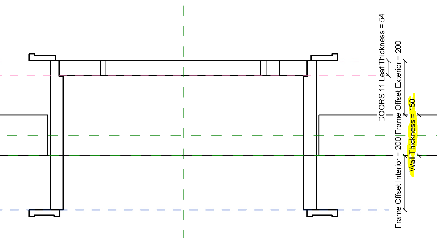 Solved: Bespoke door family - frame offset - Autodesk Community