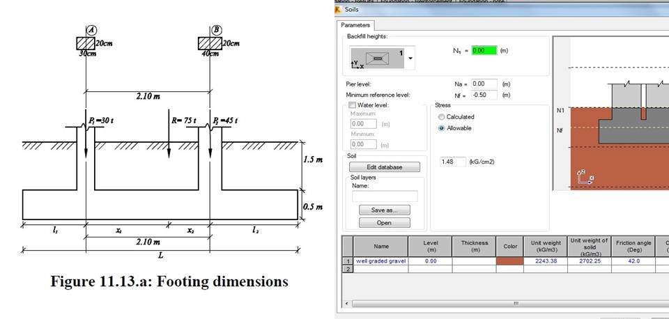 Solved: Problem in design combined footing - Autodesk Community