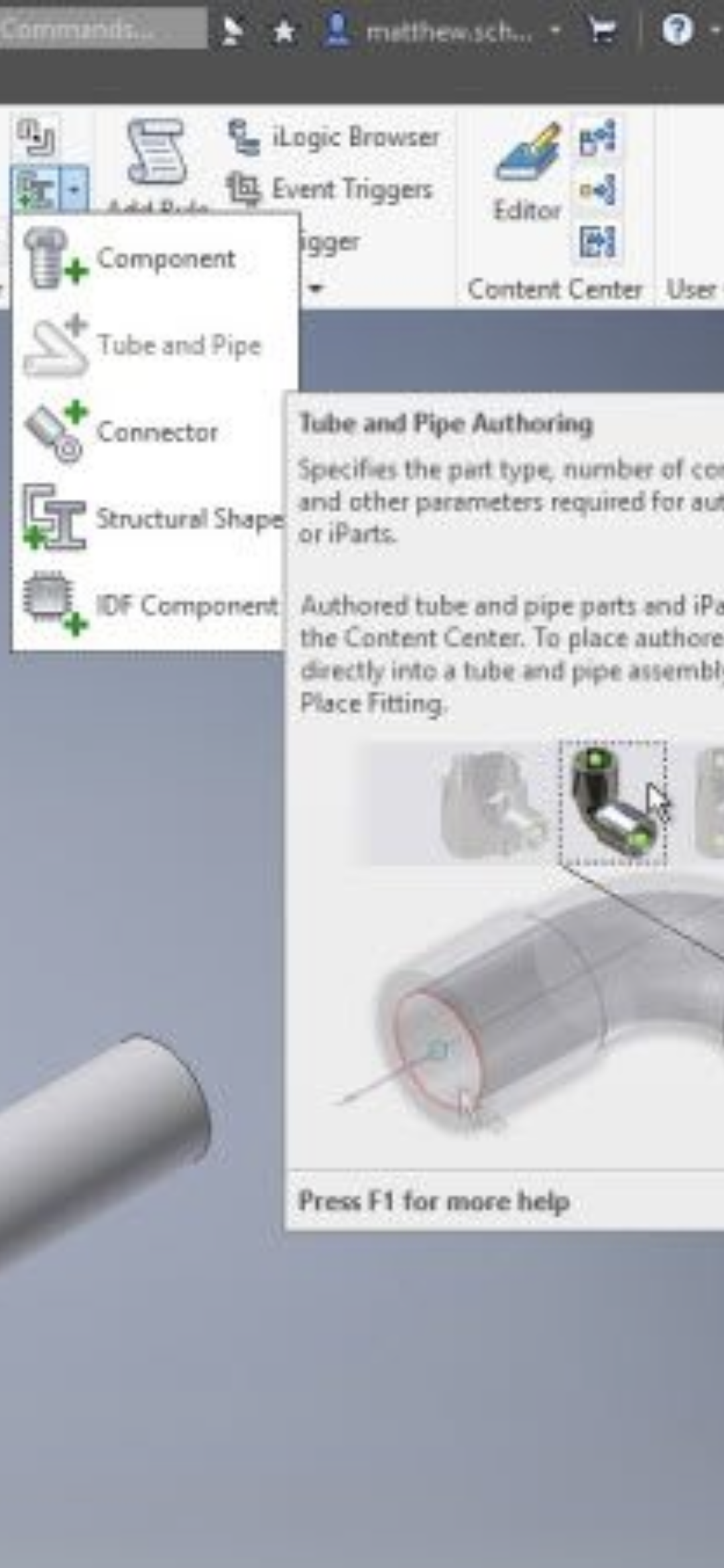 Solved: Cannot publish coupling ipart to Tube & Pipe Category - Autodesk Community