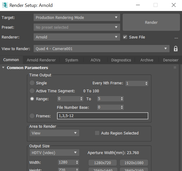Rendering Active Time Segment via Python - Autodesk Community