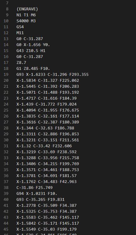 Solved: Changing post processor to output C axis instead of A axis - Autodesk Community