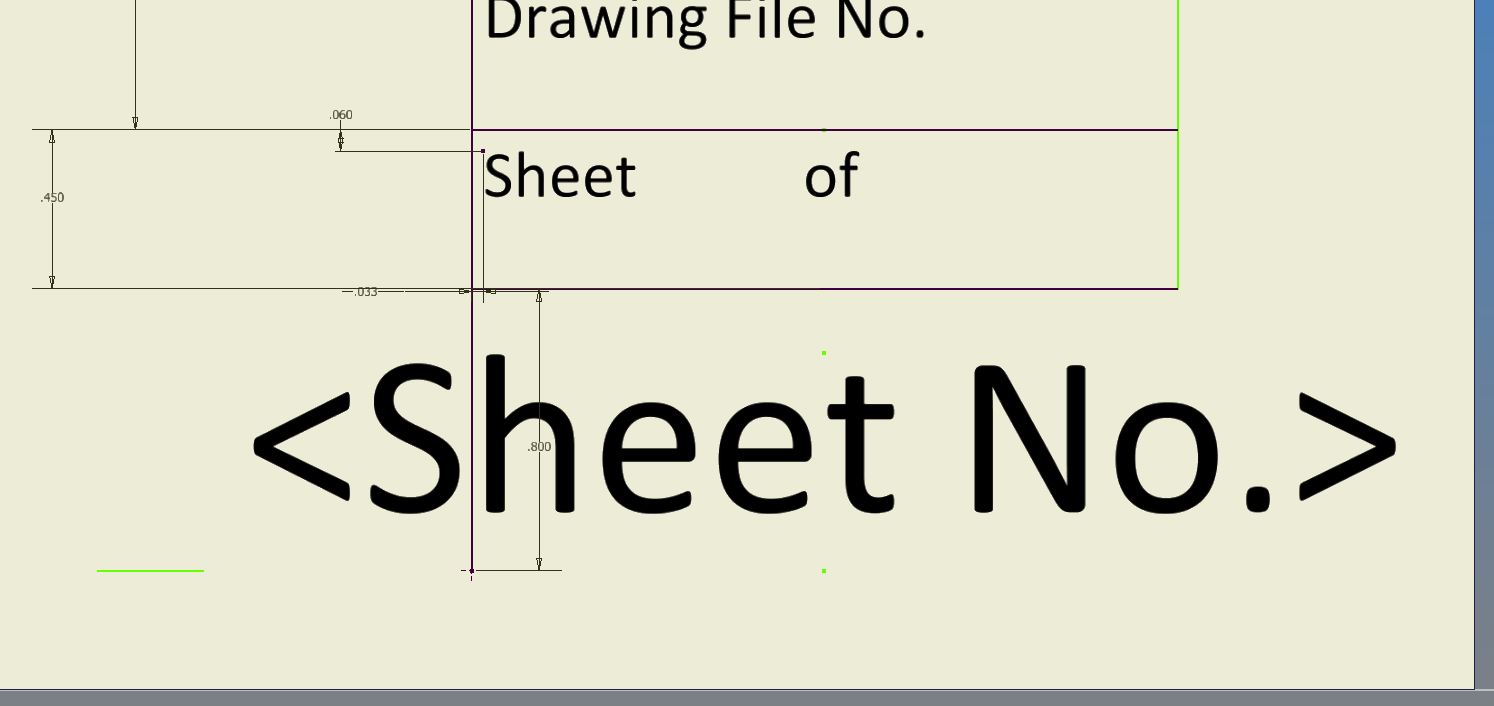 Solved: Title Block OUTSIDE of Border? - Autodesk Community
