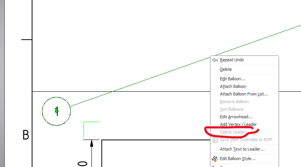 Delete ballon leader - Autodesk Community