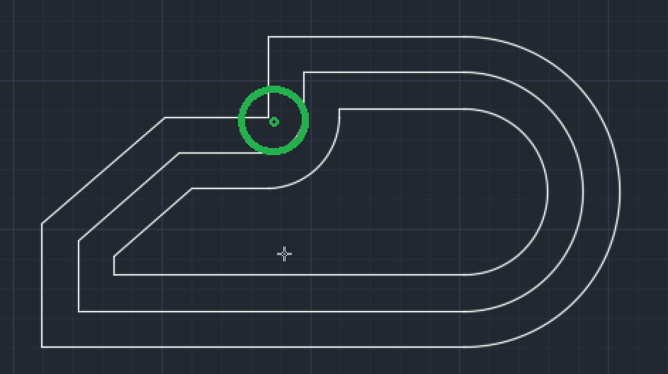 Solved: Offsetting a shape that has a round corner made with Fillet command - Autodesk Community