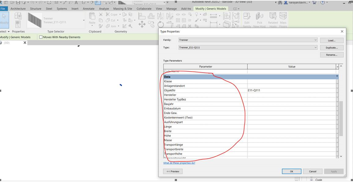 Revit family parameters not visible in Navisworks select by geometry - Autodesk Community