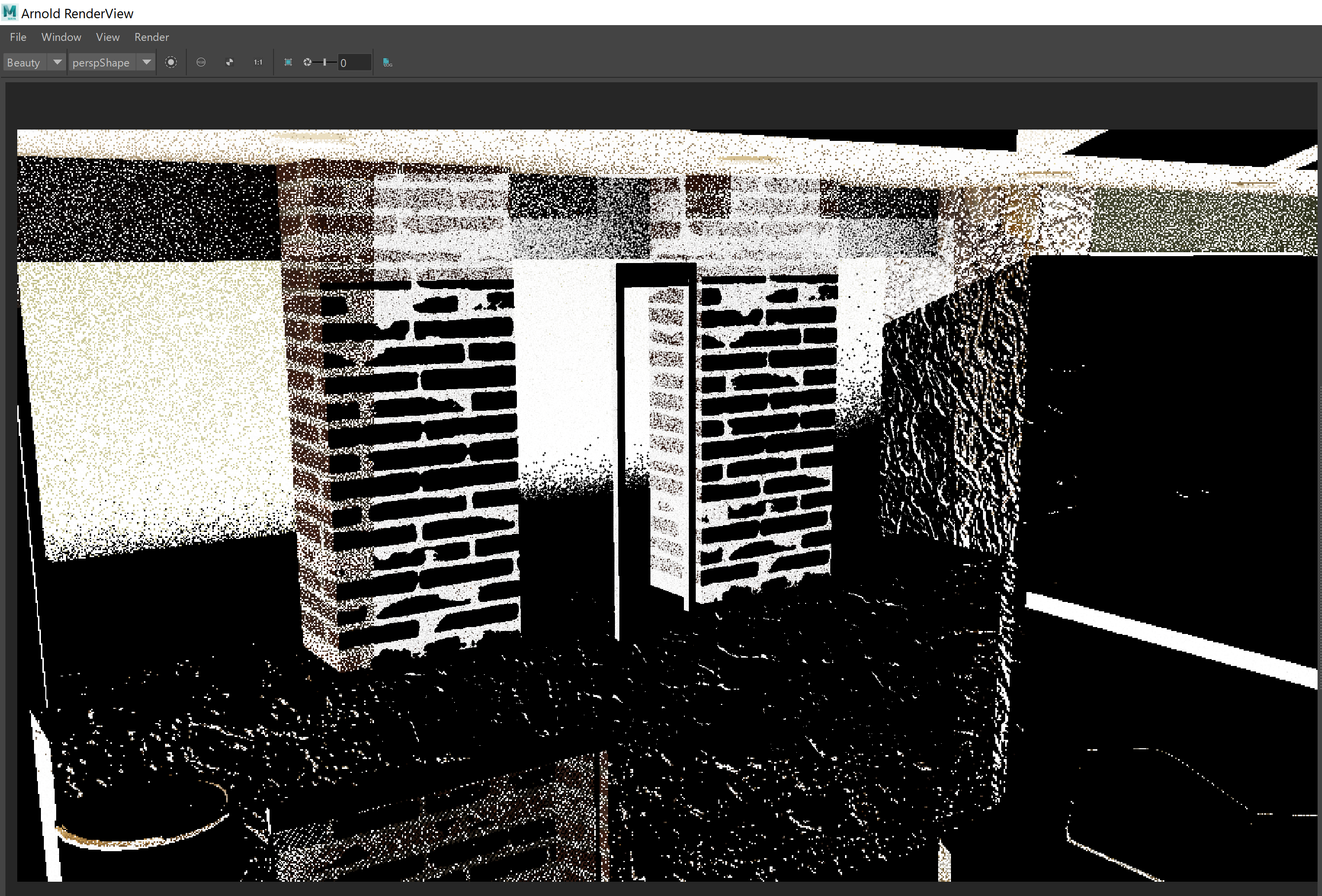 Please Help. Arnold rendering Black and White - Autodesk Community