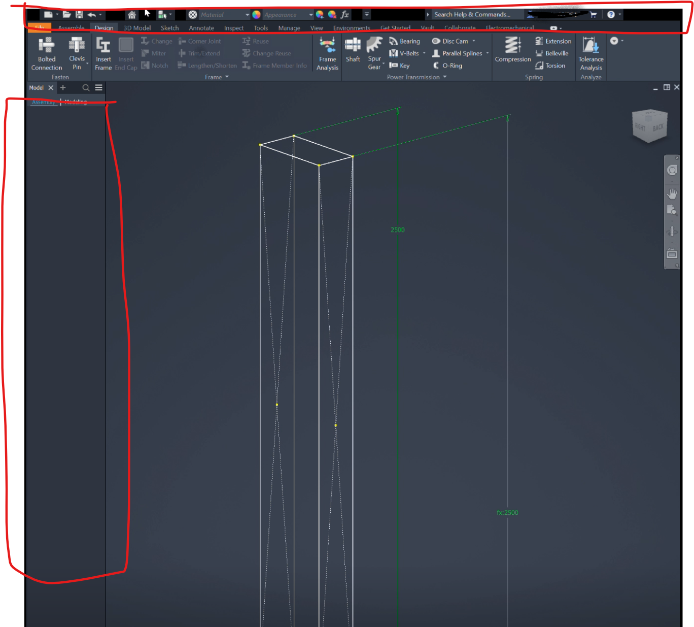 Toolbar/Model Browser/ Toolbar Icons Disappearing - Inventor 2022 ...