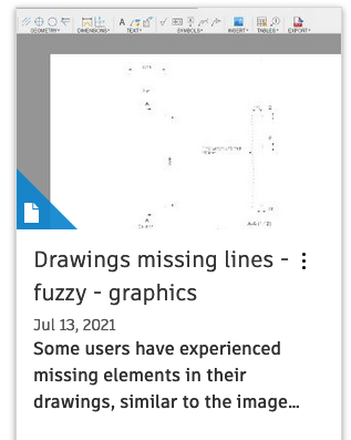 Solved Drawing Visibility Problems Autodesk Community
