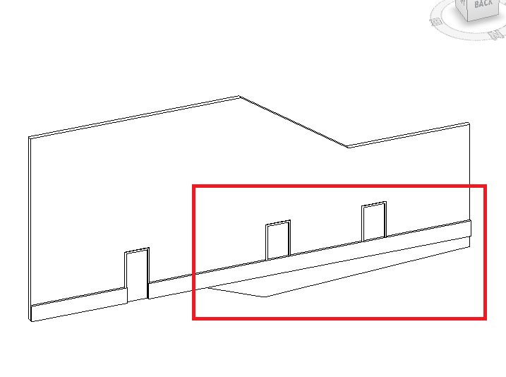 Wall sweep not cut by opening at ground level - Autodesk Community
