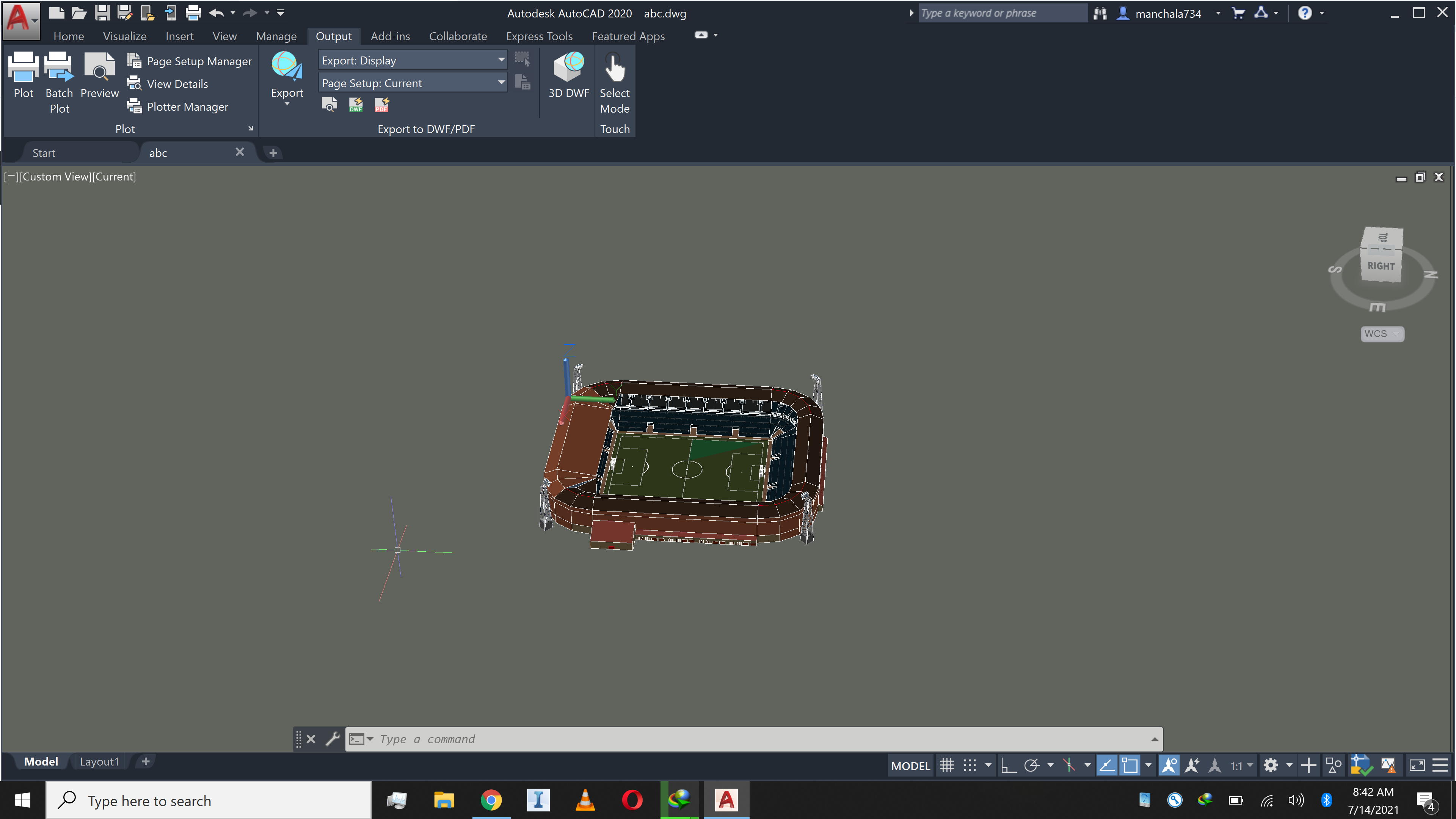My Infraworks Model Colors is defferent from what i have build in ...