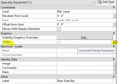 Solved: Family parameters (Discipline and type of parameter) are greyed out. - Autodesk Community