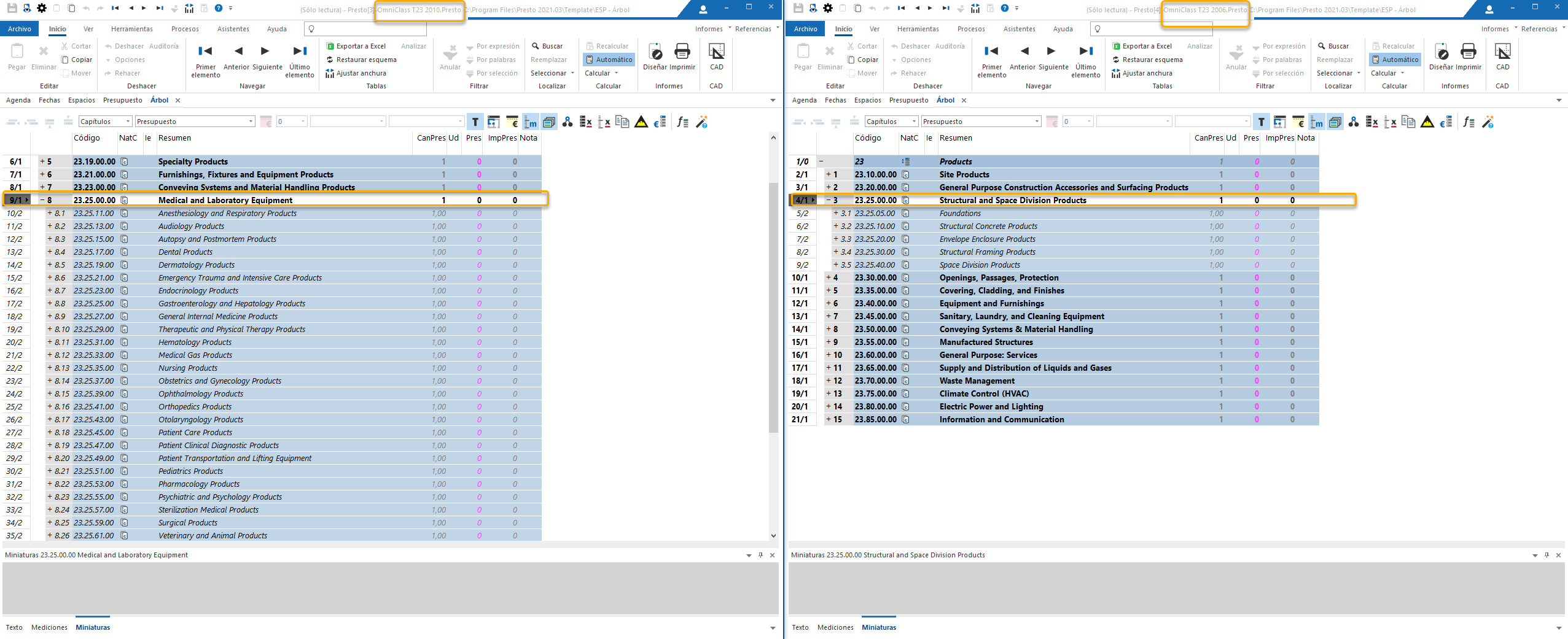 Solucionado: Diferencias entre Omniclass table 23 y table Omniclass en ...