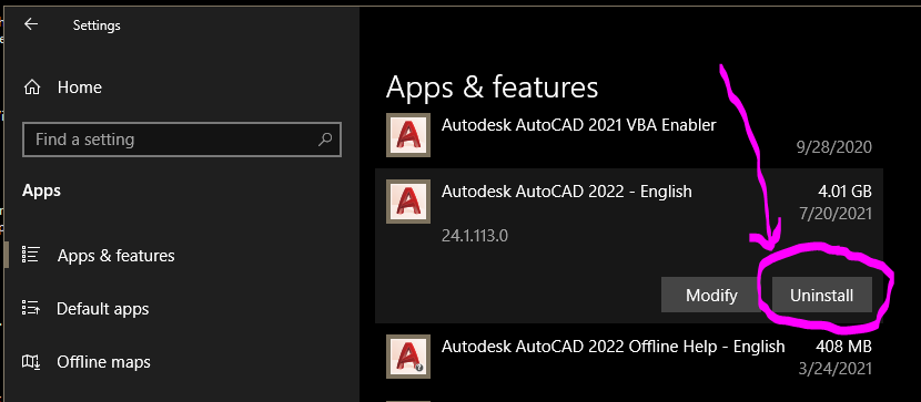 Solved: removing unwanted content and packs - AutoCAD2022 - Autodesk Community