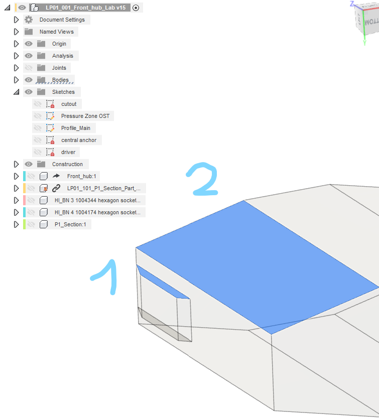 Solved: How to replace a face with replace face - Autodesk Community