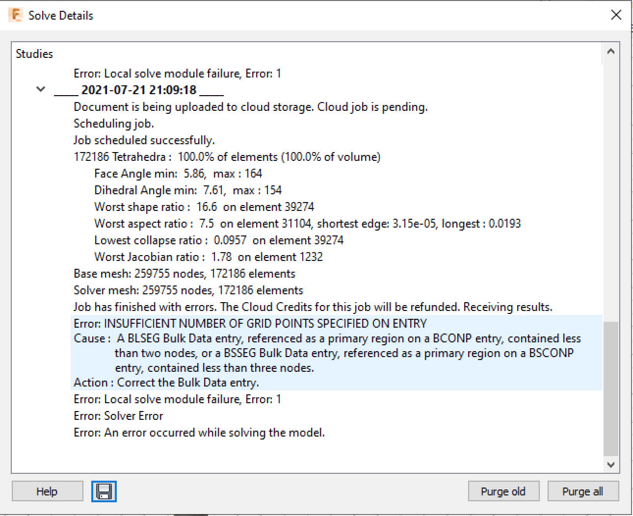 Solved: Simulation Failure - Autodesk Community