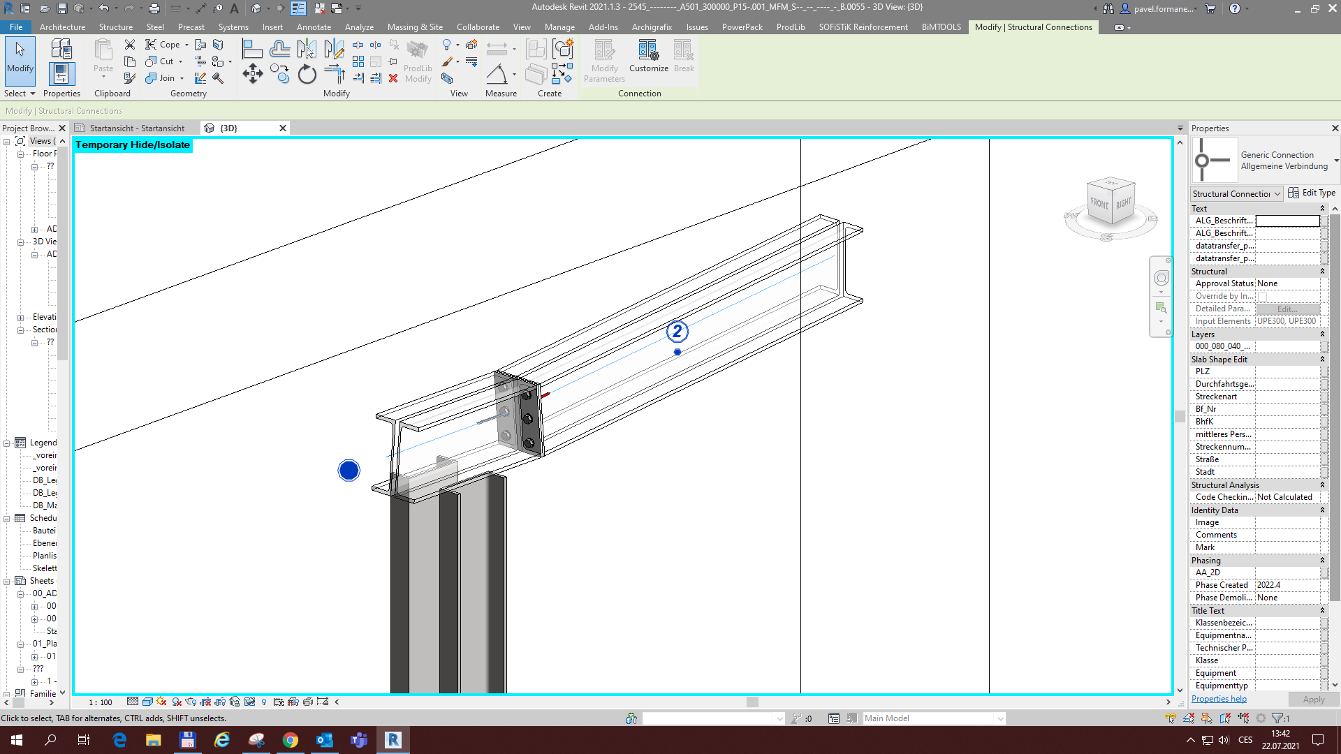Steel structure connection_failure - Autodesk Community