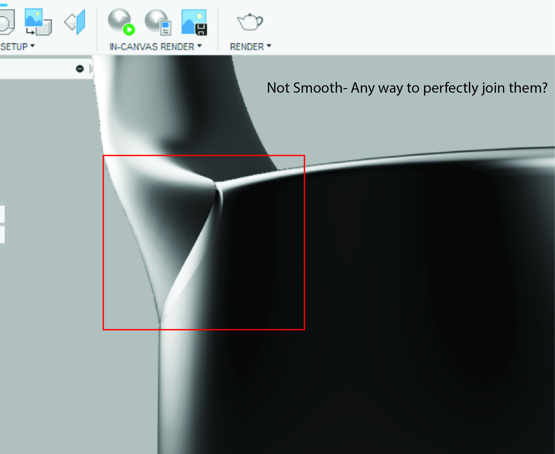 Solved: Problem with Lofting (How do I join 2 surfaces natural & smoothly?) - Autodesk Community