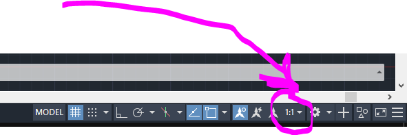 Solved: Text and dimensions in model space with mulitiple scales ...