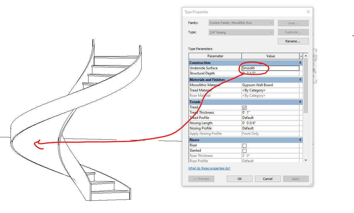 Solved: Spiral Stair Backing - Autodesk Community