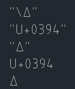 UNICODE Symbols - Autodesk Community