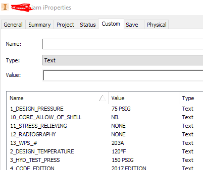 Exporting Part's Custom iProperties to Excel/txt file - Autodesk Community