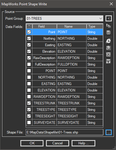 Solved: exporting points as shape files? - Autodesk Community