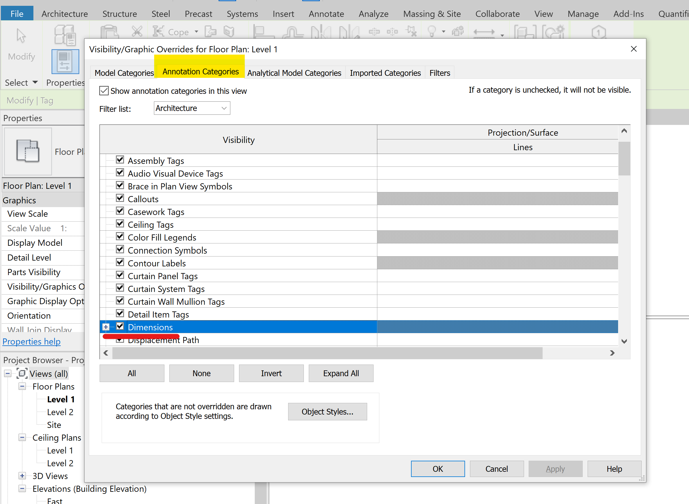 Solved: Dimensions are not displaying - Autodesk Community