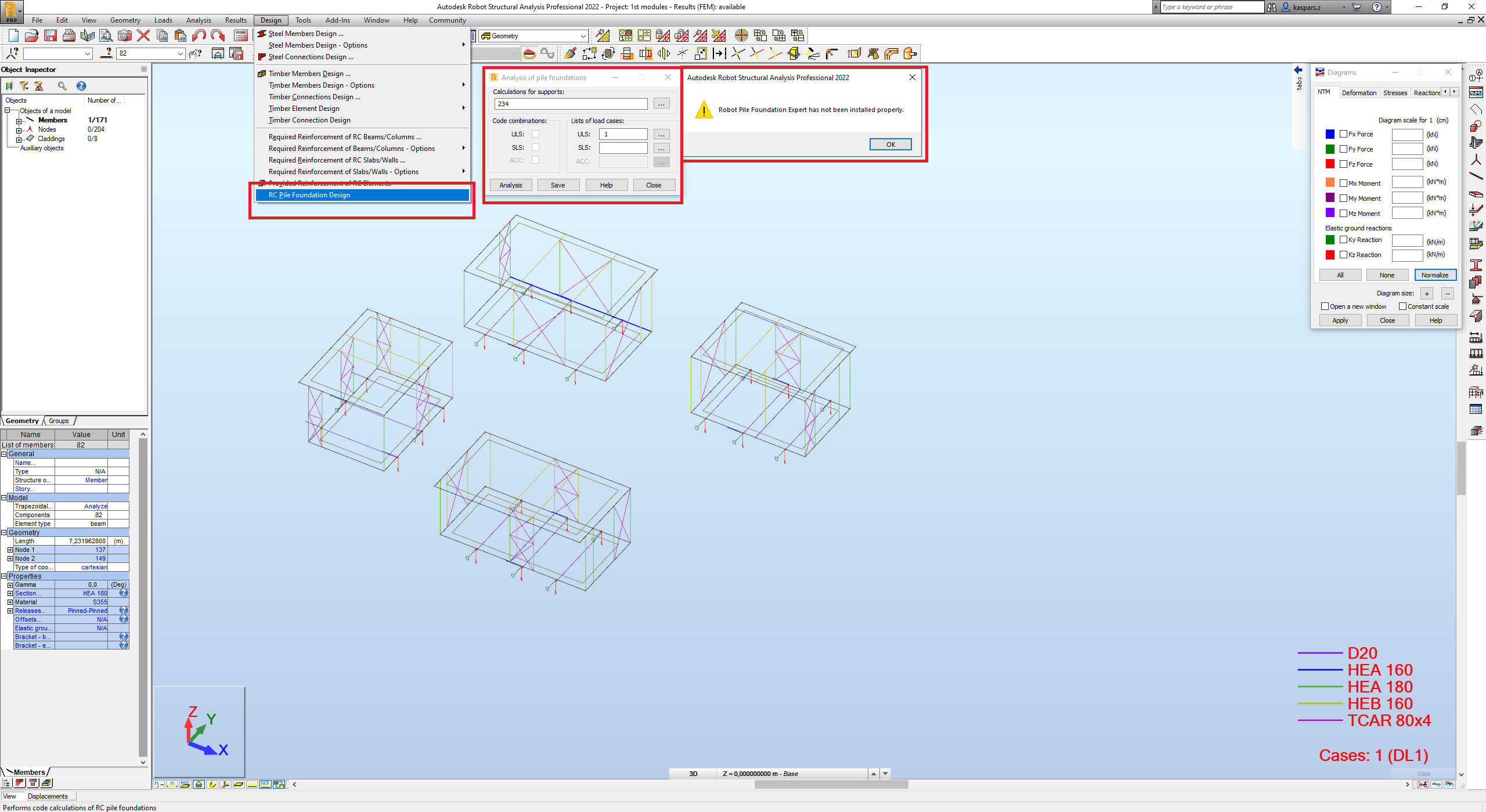 RC Pile Foundation Design option in RSA 2022 - Autodesk Community