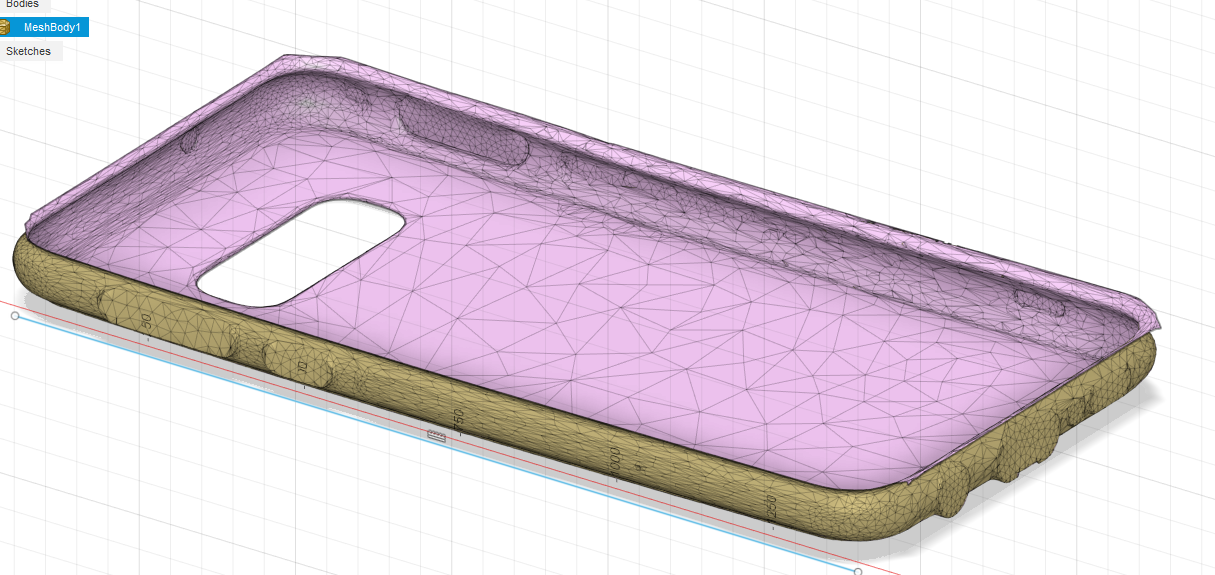 Solved: Bend a finished mesh or body along a line - Autodesk Community