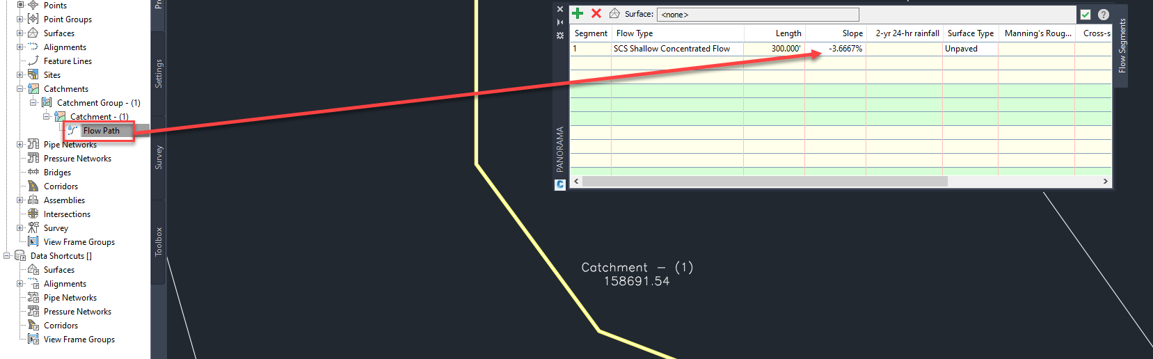 Creating Label that finds average slopes of two feature lines - Autodesk Community
