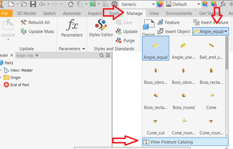 Solved: Is possible to extract the iLogic program from the completed model feature tree ...