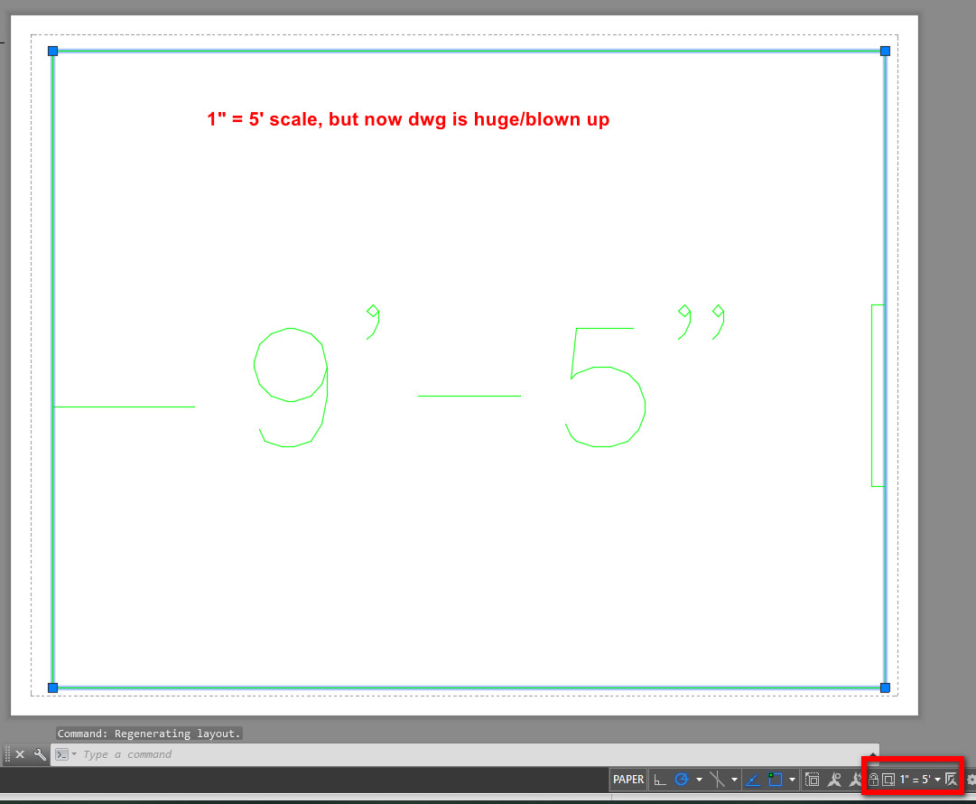 Cannot Get Plot To Scale Correctly Re Plot Scale Viewport Scale Drawing Units Autodesk
