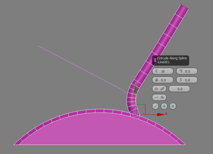 edit poly extrude along spline - Autodesk Community