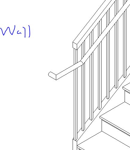 Solved: Handrail Return to Guardrail - Autodesk Community