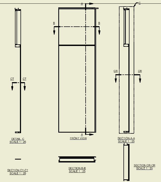 Section View with limited depth -> Detail View -> Section View ...