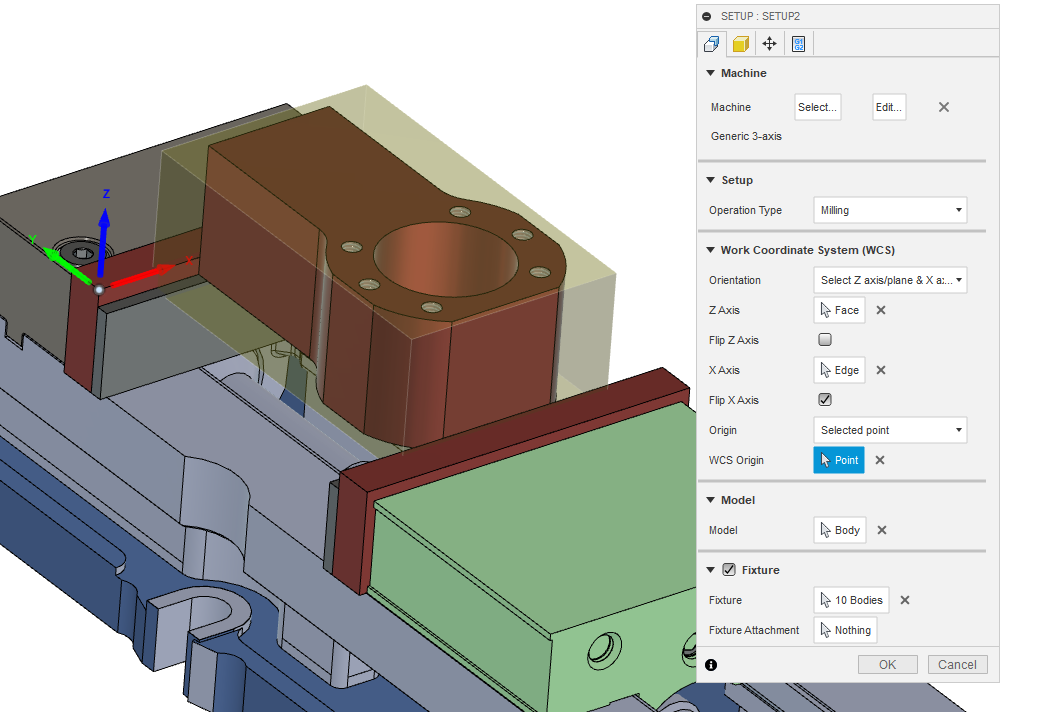 Solved: Rest machinning second fixture axis - Autodesk Community