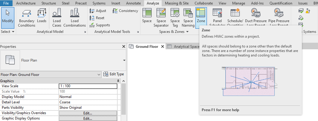 Customize Analytical Spaces with Revit 2022 - Autodesk Community