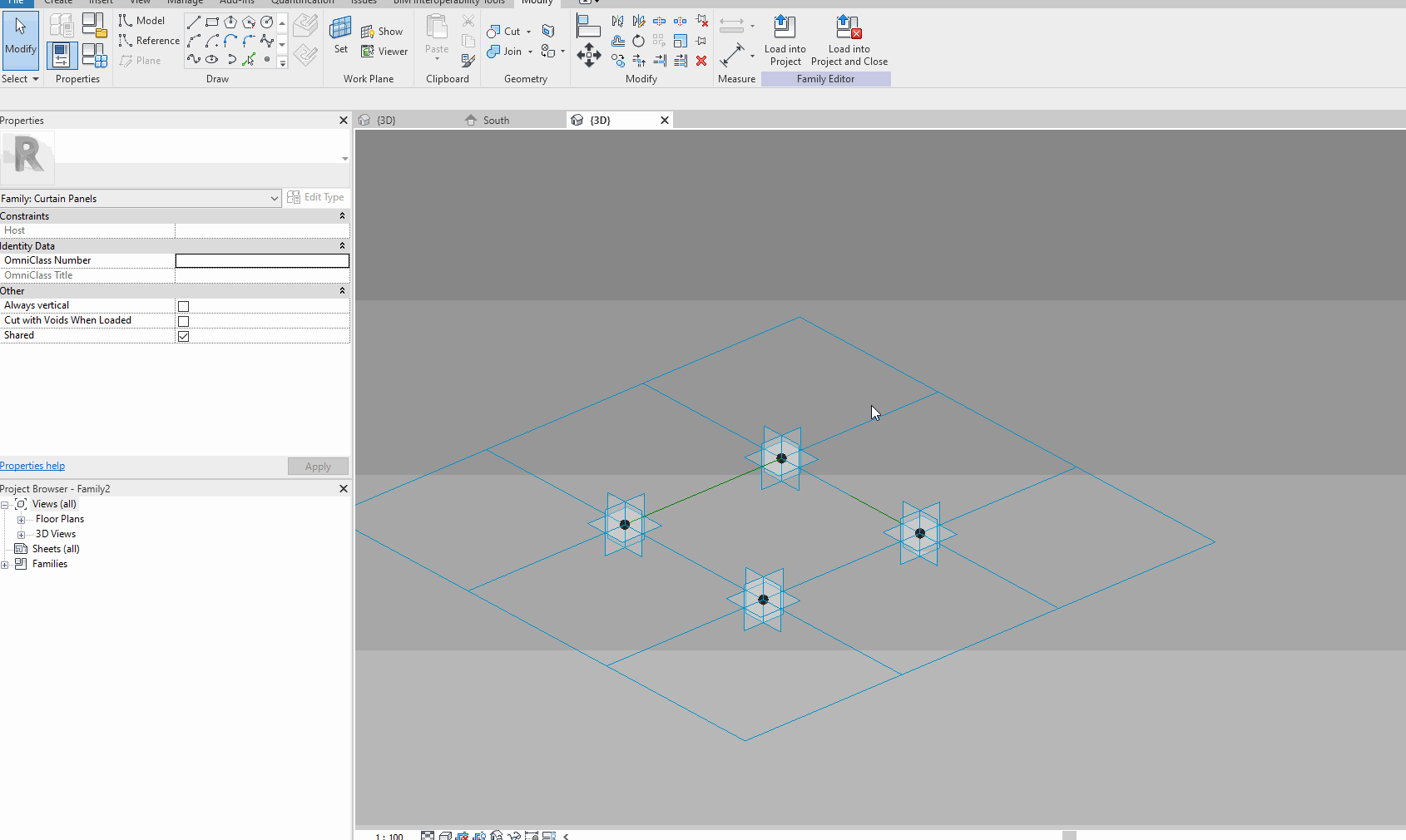 Revit divided mass with custom family giving a 'spike' look - Autodesk ...