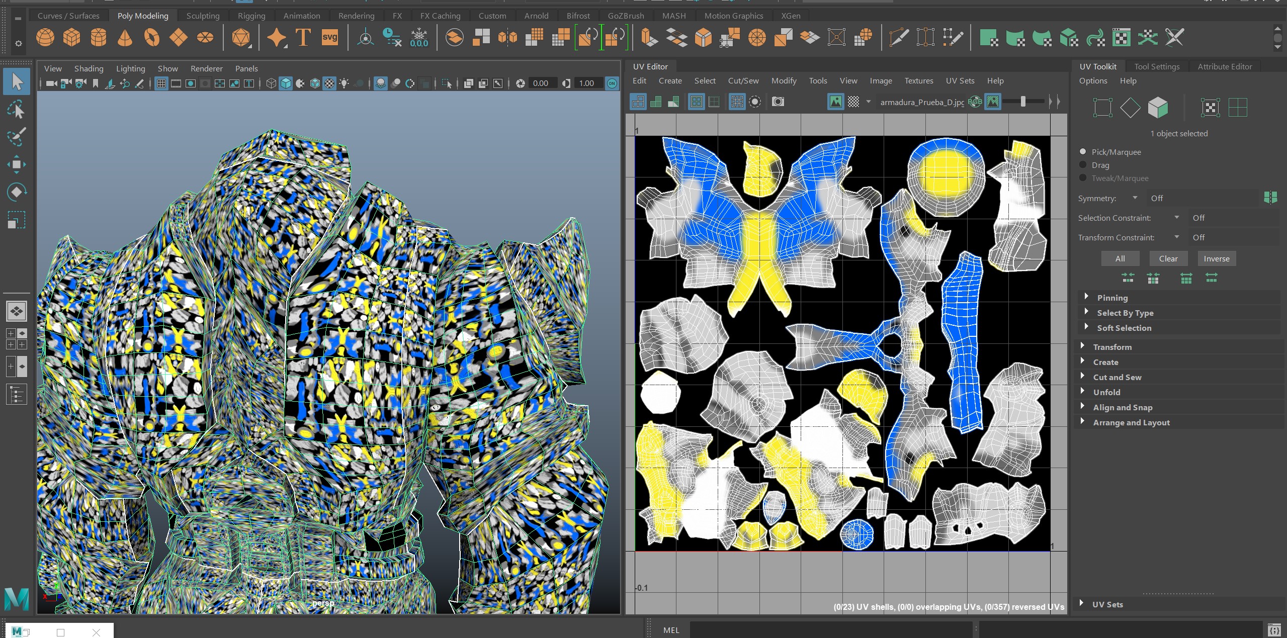 Problem with repeated texture in UV's - Autodesk Community